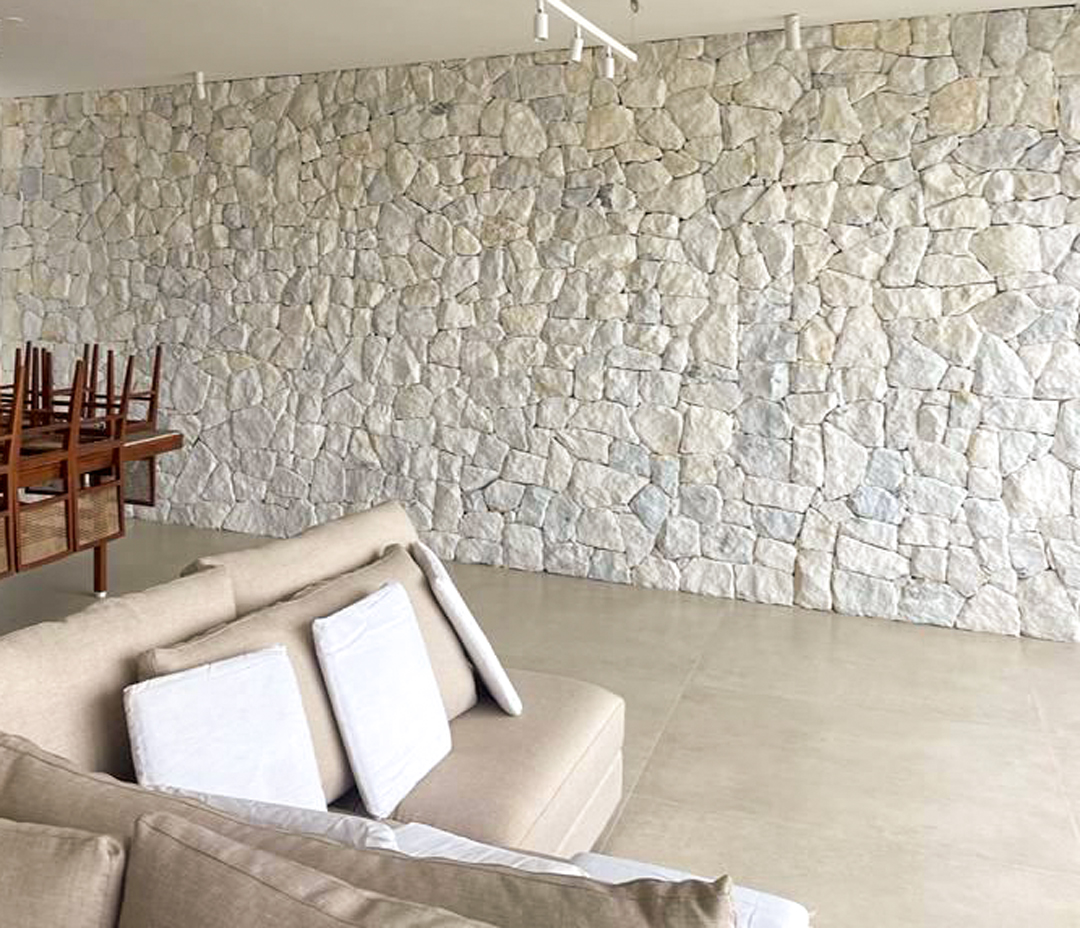 Pedra Moledo Branca Premium - Lantai