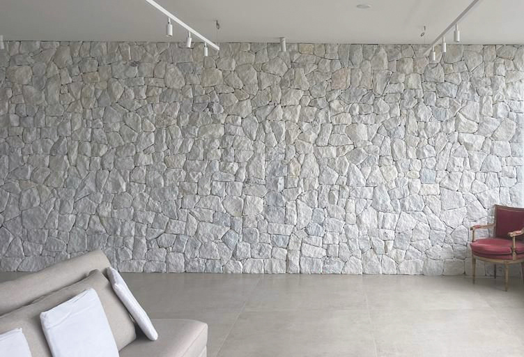 Pedra Moledo Branca Premium - Lantai